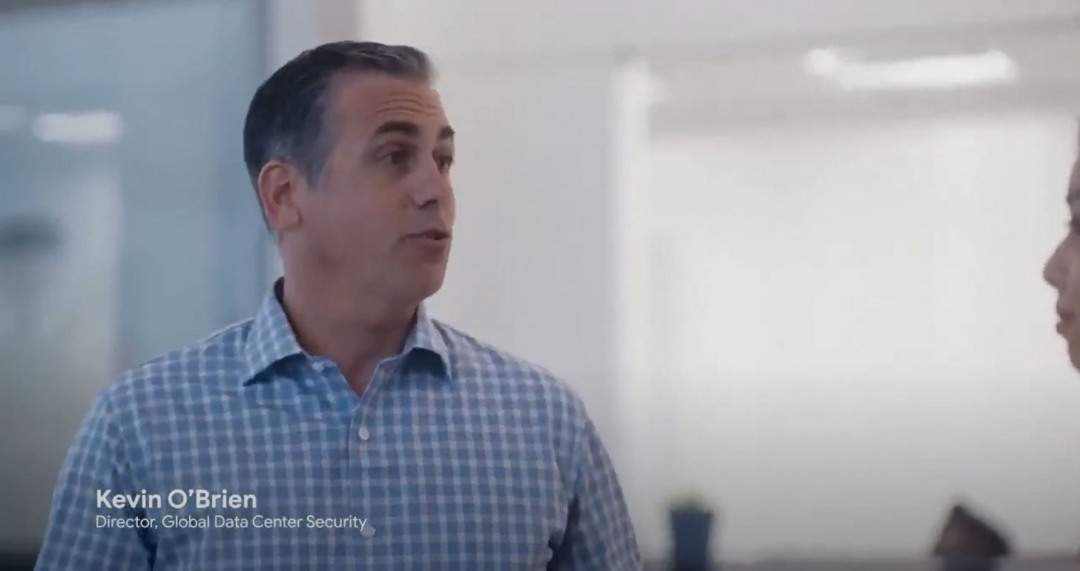 Iris ID in Google Data Centers Tour - Iris ID